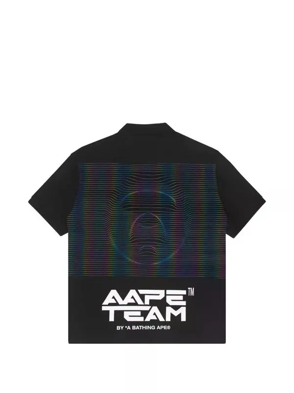 AAPE BY *A BATHING APE Moonface Polo Shirt