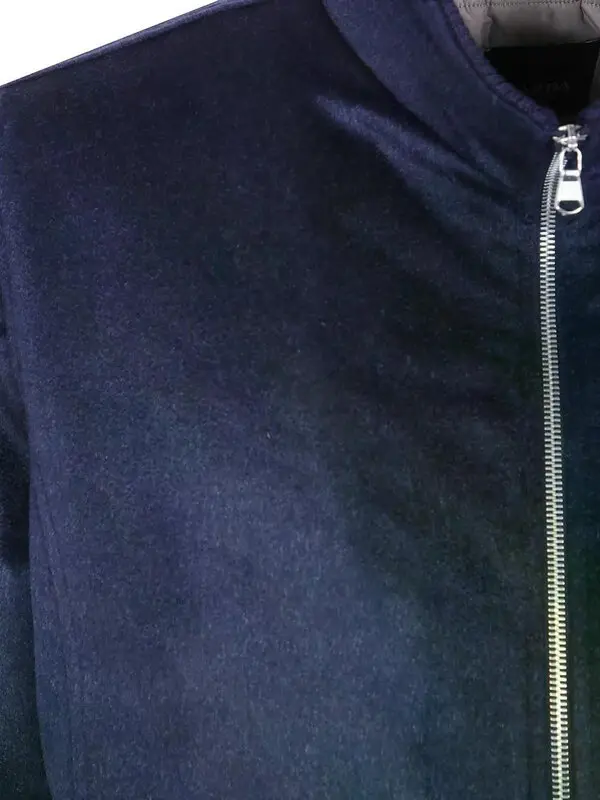 BARBA NAPOLI Cashmere Zip-up Jacket