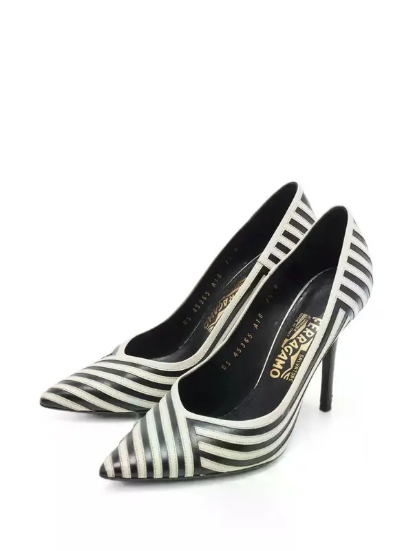 FERRAGAMO Susi Patch Pointed-toe Pumps