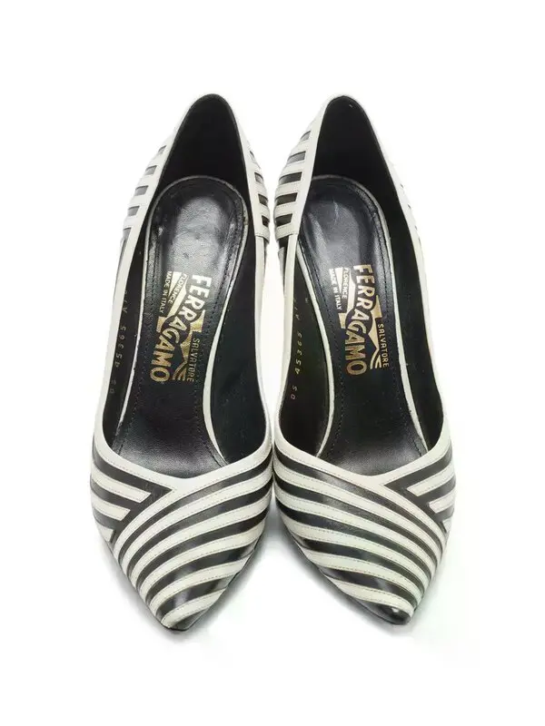 FERRAGAMO Susi Patch Pointed-toe Pumps