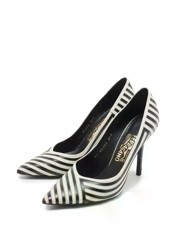 FERRAGAMO Susi Patch Pointed-toe Pumps