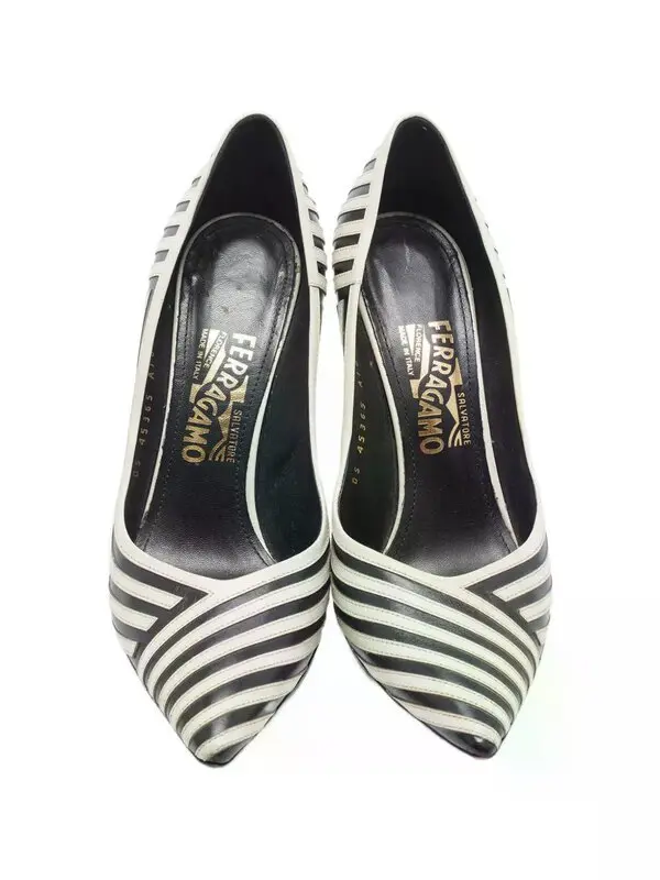 FERRAGAMO Susi Patch Pointed-toe Pumps