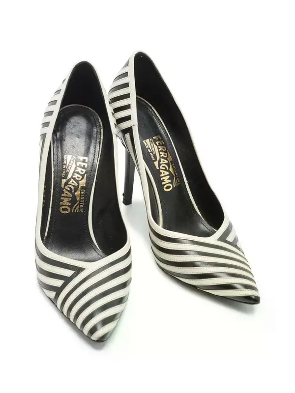 FERRAGAMO Susi Patch Pointed-toe Pumps