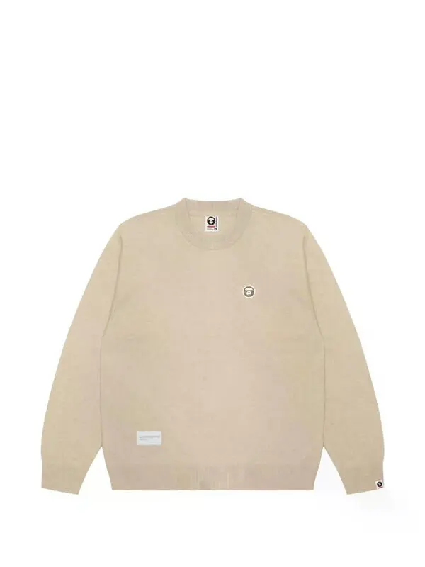 AAPE BY *A BATHING APE Moonface Logo Sweater