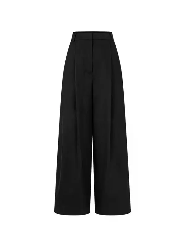 STUDIO TOMBOY Pintuck Wide-leg Trousers