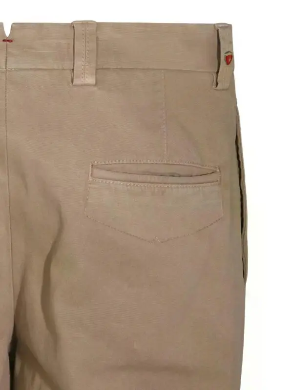 Incotex Pleated-detail Turn-up Trousers