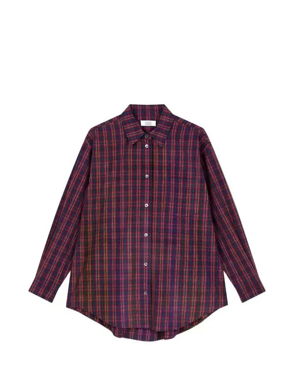 STUDIO TOMBOY Checkered Cotton Shirt
