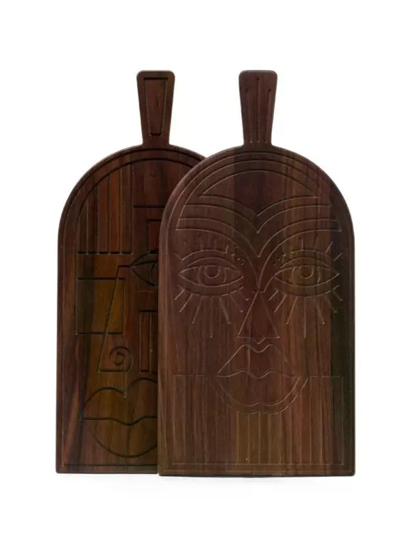 WOODSEA Mask Wood Serving Board