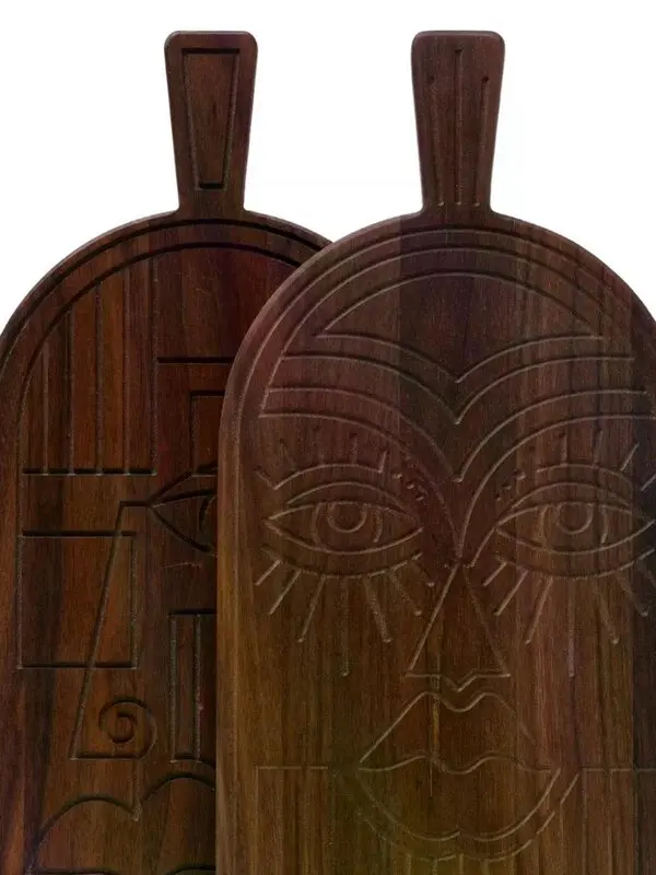 WOODSEA Mask Wood Serving Board