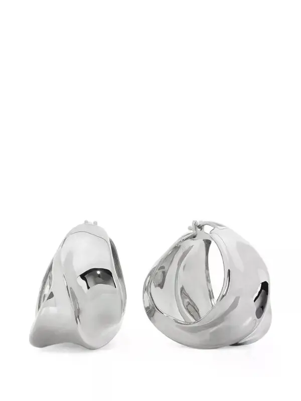 Monica Vinader Medium Nomade Bold Hoop Earrings