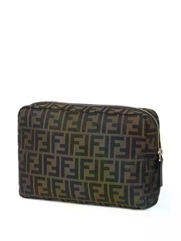 Fendi Superlight Ff Zucca Logo Clutch Bag