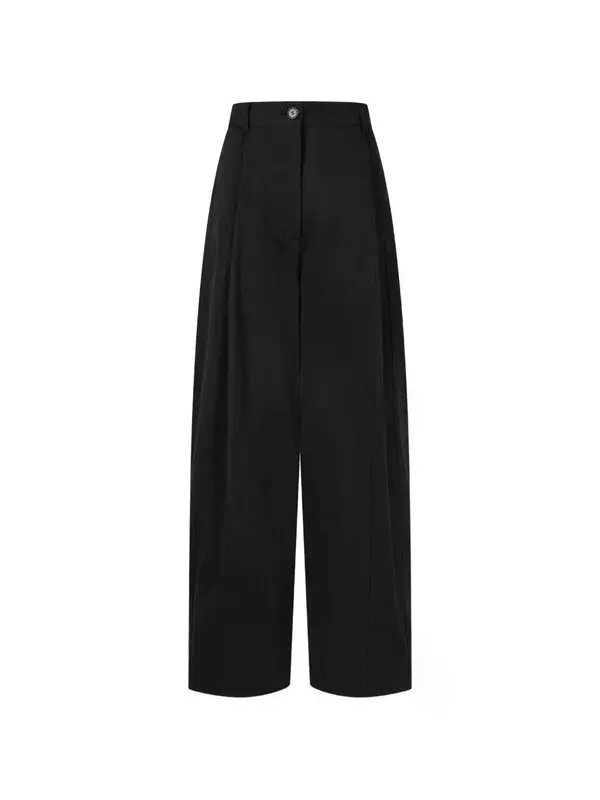 STUDIO TOMBOY Pleated Wide-leg Trousers