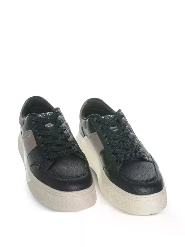 Armani Exchange Logo-print Panelled Sneakers