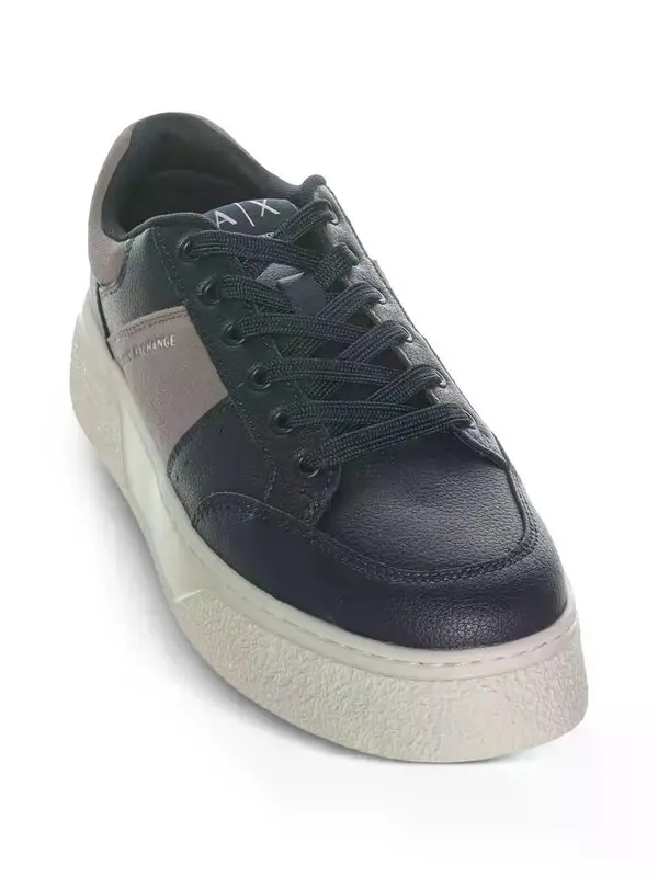 Armani Exchange Logo-print Panelled Sneakers