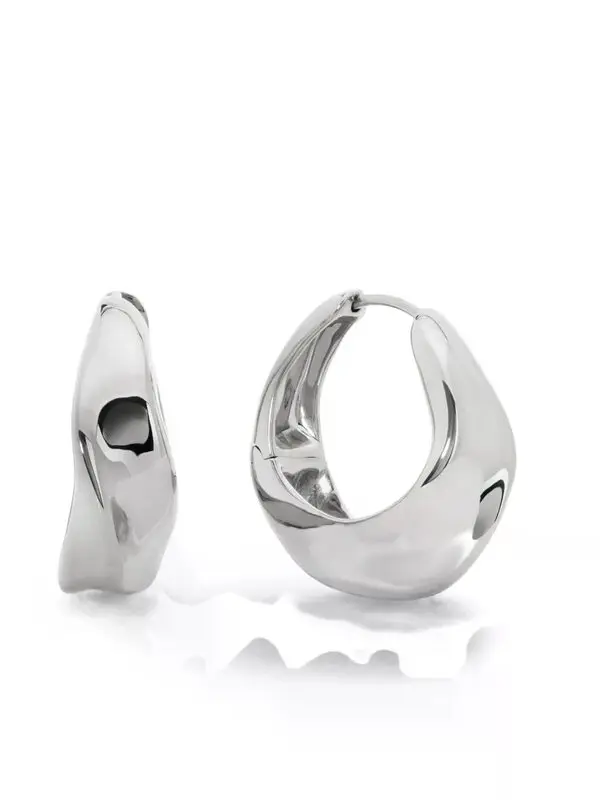 Monica Vinader Medium Nomade Hoop Earrings