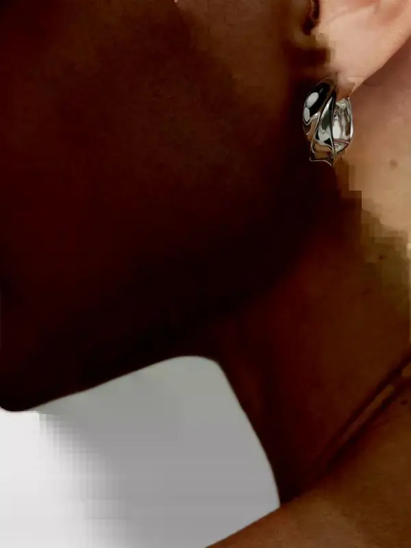 Monica Vinader Nomade Hoop Earrings