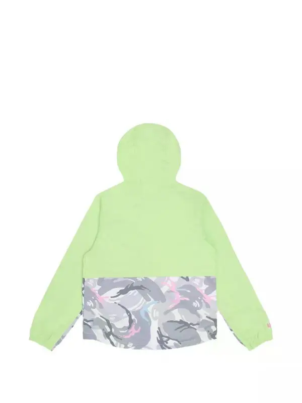 AAPE BY *A BATHING APE Moonface Camouflage-panel Hooded Jacket