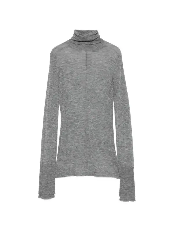 Elisabetta Franchi Wool Roll-neck Top