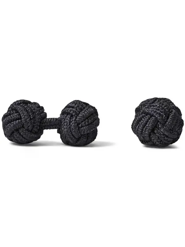 Ralph Lauren Purple Label Knot-detailing Cufflinks