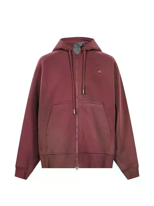 Adidas By Stella McCartney Logo-print Zip-up Hoodie