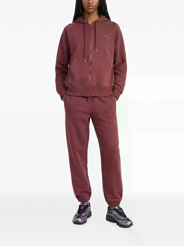 Adidas By Stella McCartney Logo-print Zip-up Hoodie