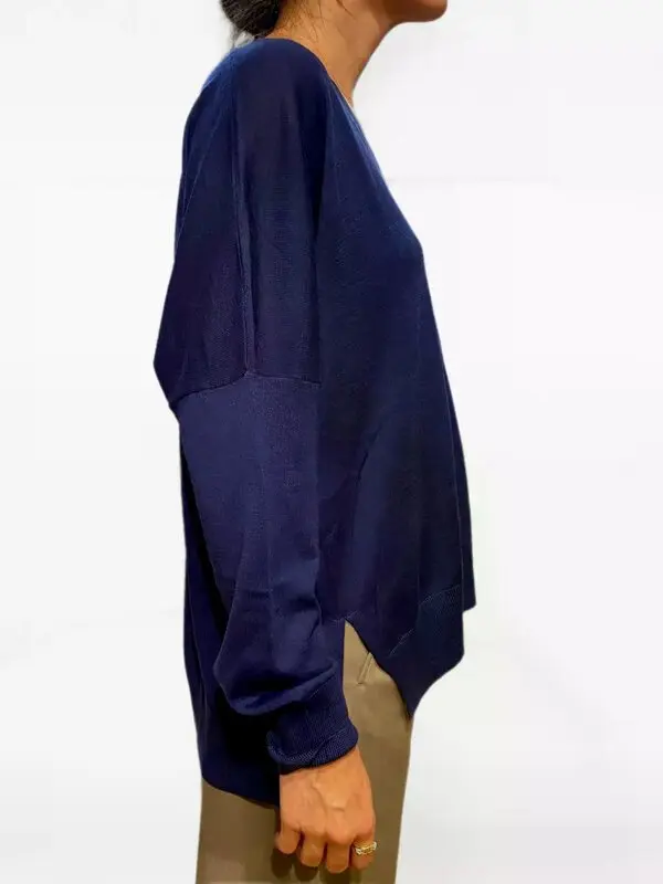 GRAN SASSO V-neck Long-sleeve Sweater