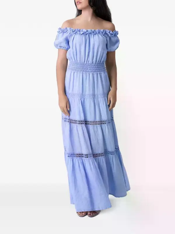 Misha Collection Angara Off-shoulder Maxi Dress