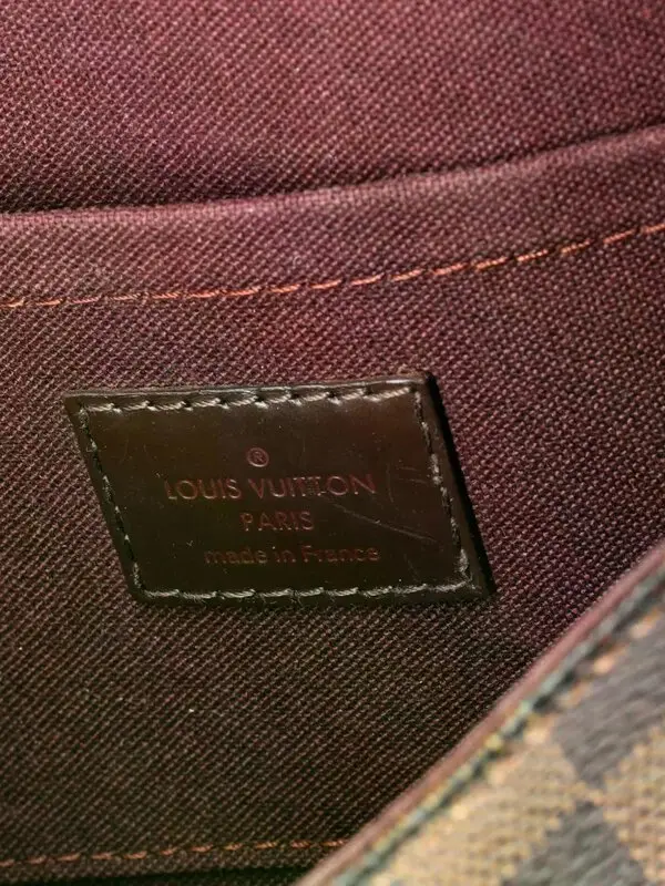 LOUIS VUITTON Damier Ebene Favorite Pm Crossbody Bag - Brown