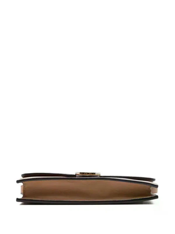 Gucci 2000-2015 Calfskin Interlocking G Wallet On Chain Crossbody Bag - Neutrals