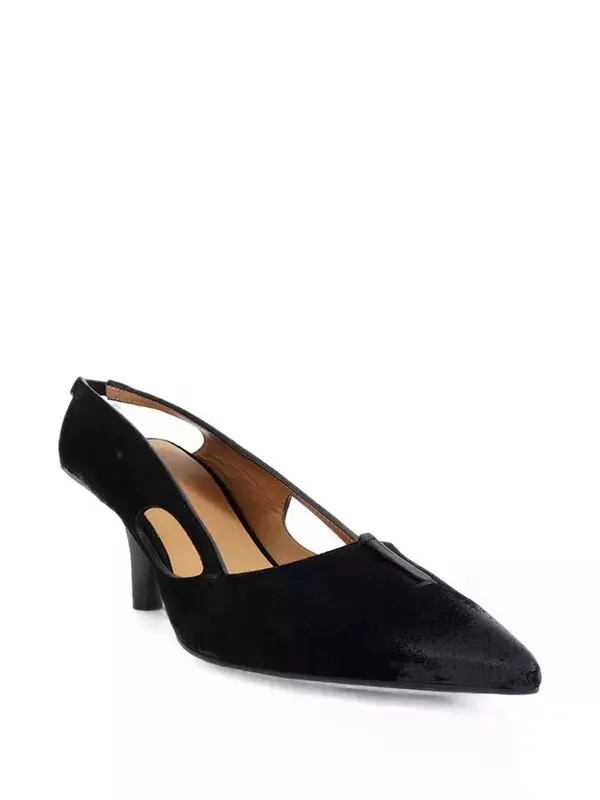 CAPASA MILANO Cut-out Slingback Pumps