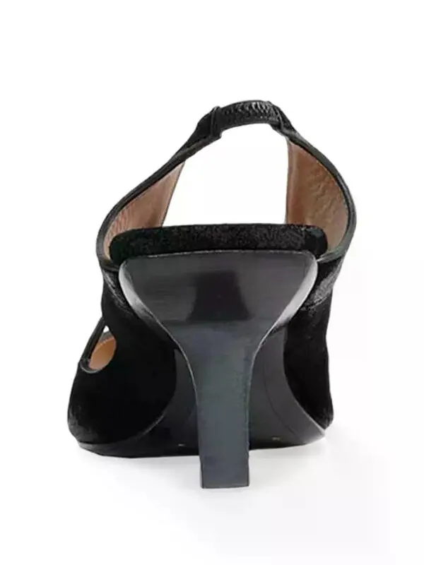 CAPASA MILANO Cut-out Slingback Pumps