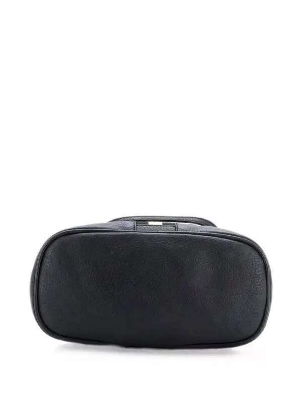 Gucci Web Convertible Dome Leather Mini Satchel