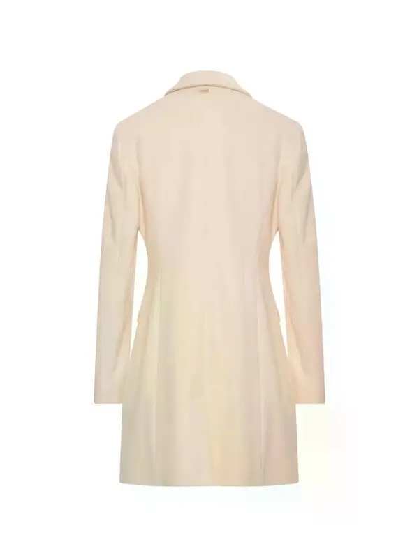 FRACOMINA Ring-detail Notched-lapel Coat