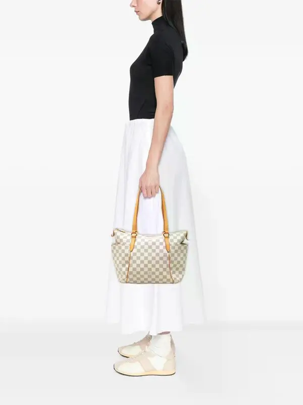 LOUIS VUITTON Damier Azur Totally Pm Tote Bag