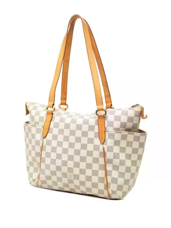 LOUIS VUITTON Damier Azur Totally Pm Tote Bag
