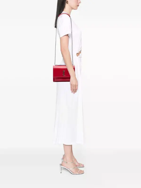 Saint Laurent Monogram Sunset Crossbody Bag