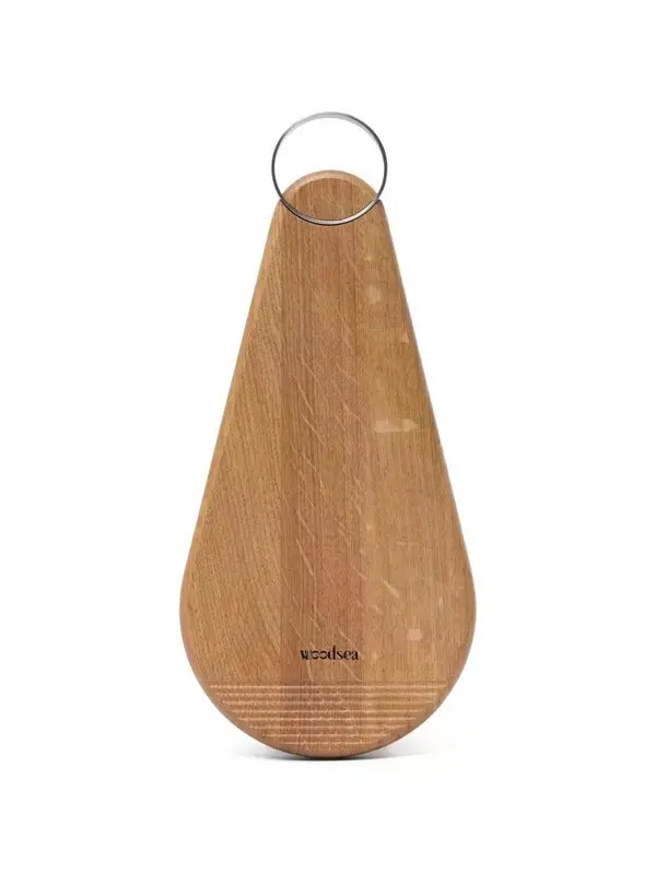 WOODSEA Bird Ring-detail Serving Board - Brown