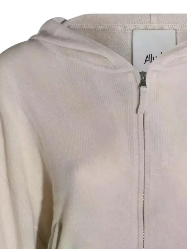 ALLUDE Zip-up Hoodie