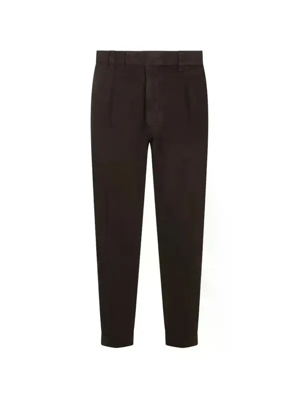 BERWICH Pleated Turn-up Trousers