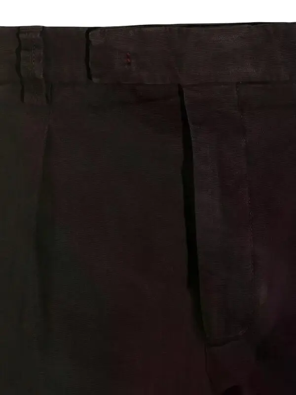 BERWICH Pleated Turn-up Trousers