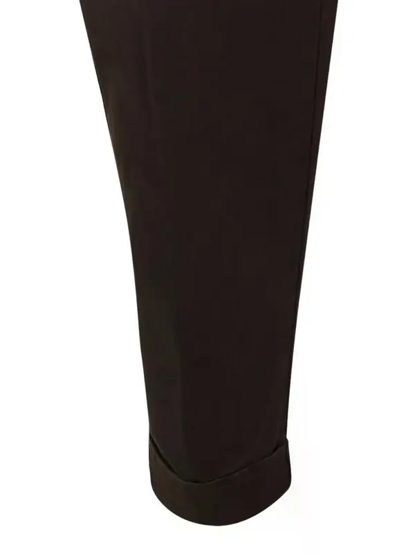 BERWICH Pleated Turn-up Trousers