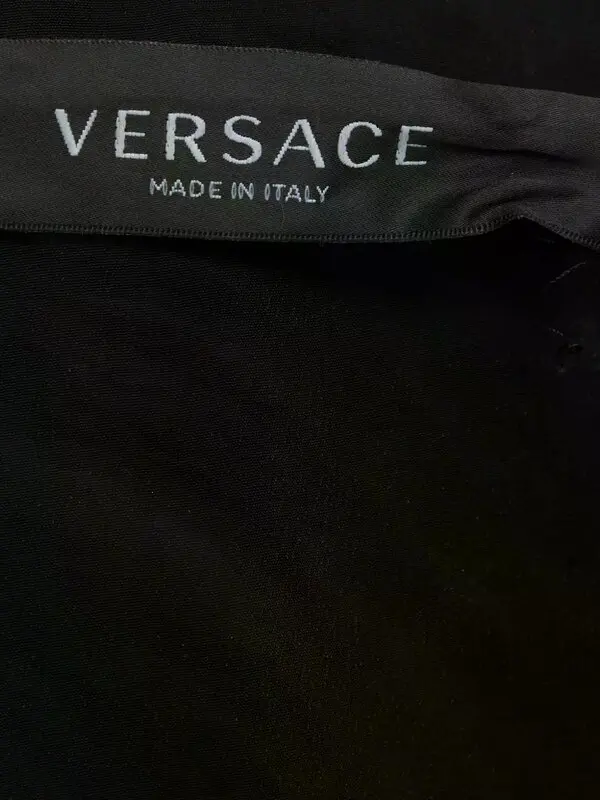 Versace Buttoned Mini Skirt