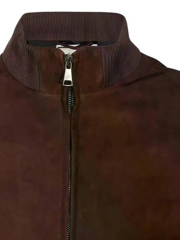 Tagliatore Suede Bomber Jacket