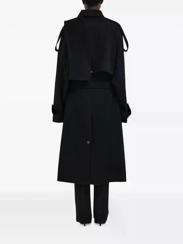 FERRAGAMO Double Breasted Oversize Coat