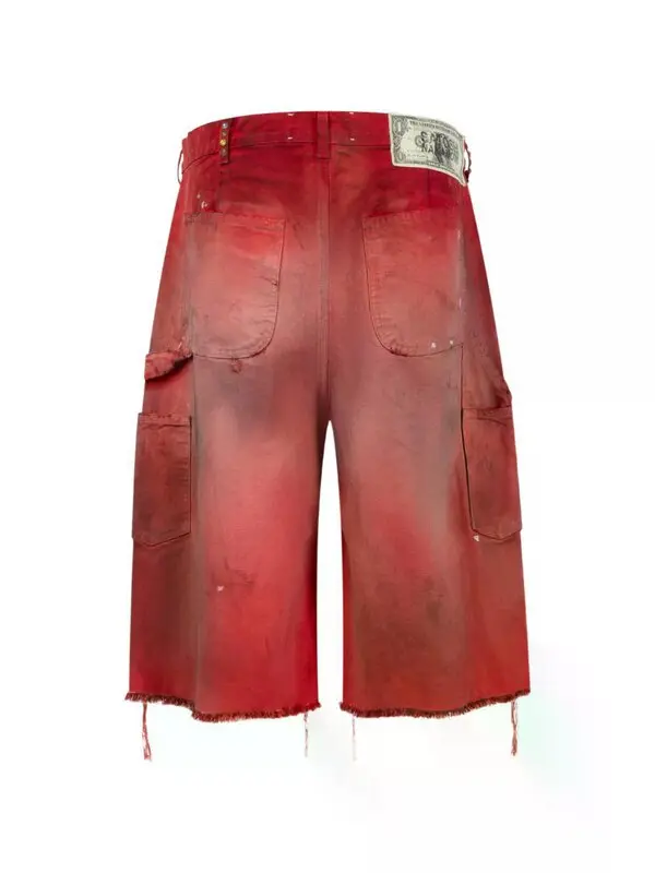 SATOSHI NAKAMOTO Danny's Carpenter Distressed Shorts