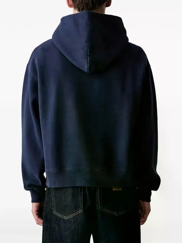 SPORTY & RICH Logo-embroidered Hoodie