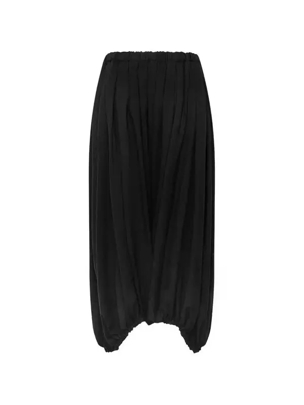 Comme Des Garçons Parachute Wool Georgette Trousers