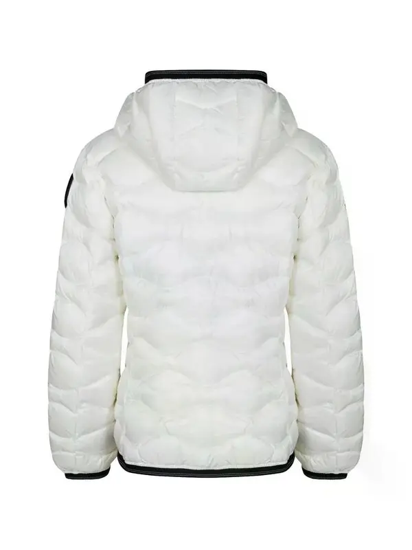 BLAUER. Camelia Wave-quilted Hooded Jacket