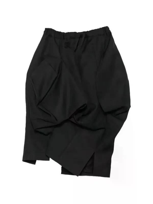 Comme Des Garçons Sculptural Cocoon Midi Skirt - Black