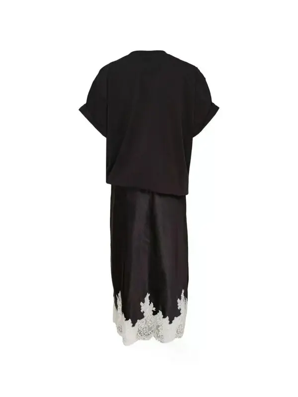 3.1 Phillip Lim Lace-trim Twisted Midi Dress